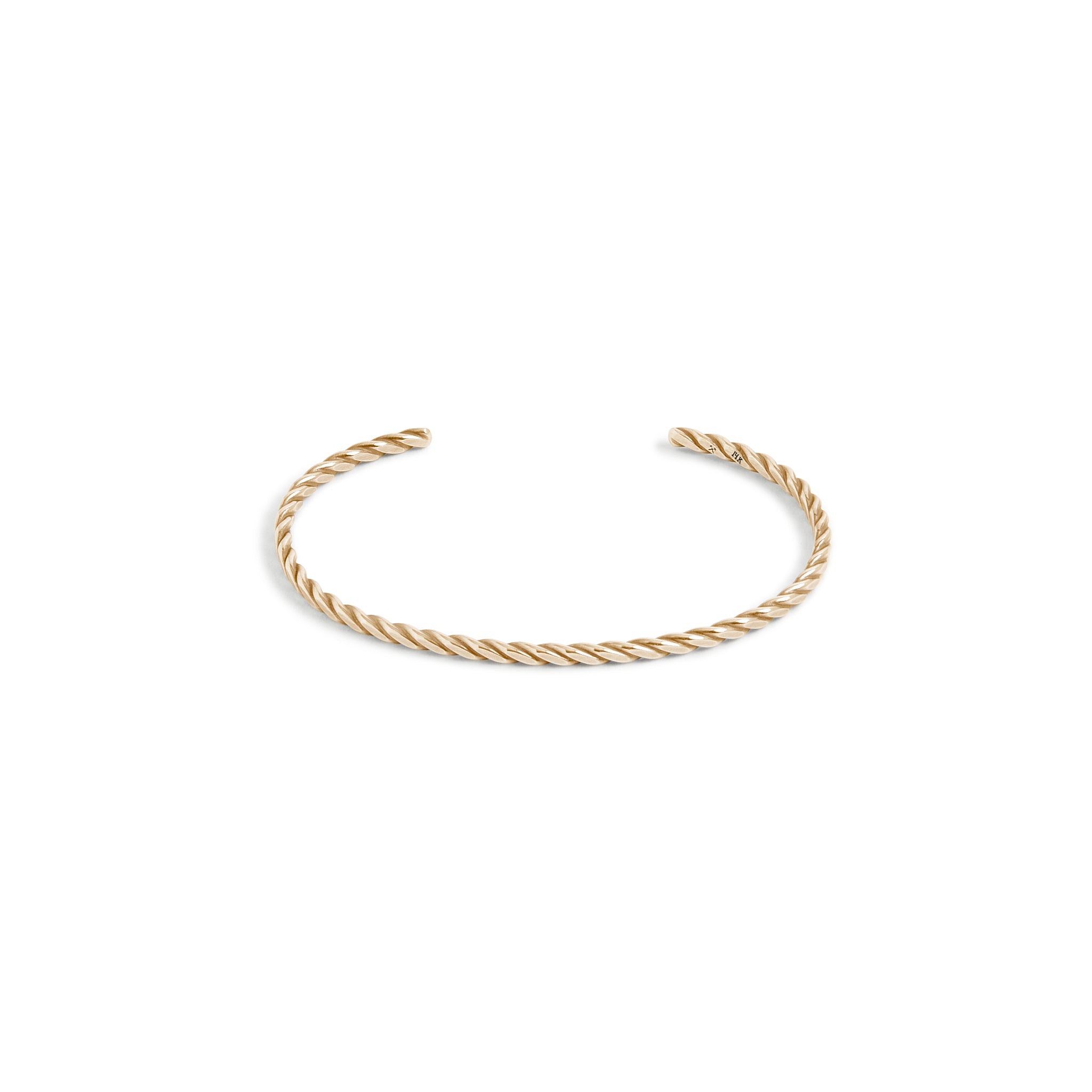 Solid Gold Fineline Plait Cuff – Studebaker Metals