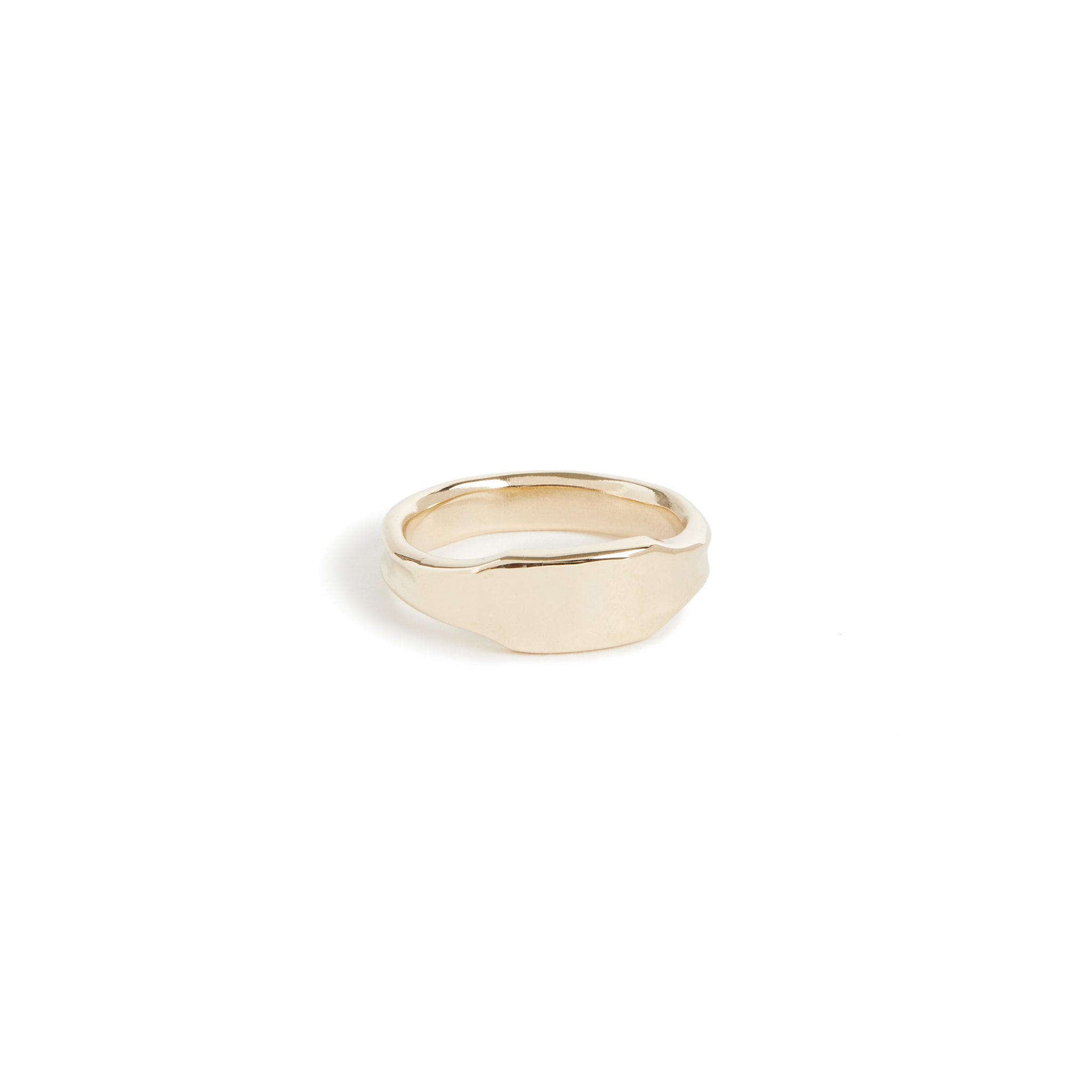 Solid Gold ID Ring – Studebaker Metals